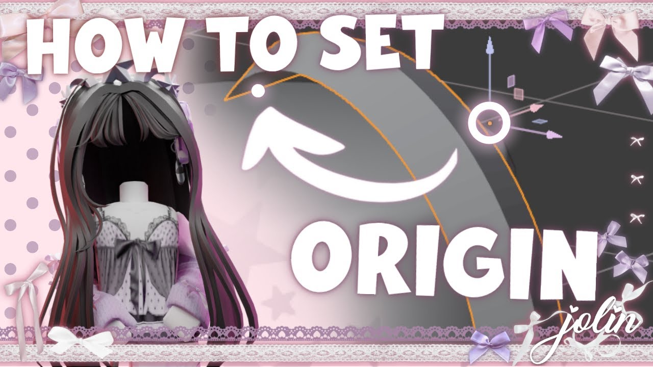 How to fix the Origin on a Hair Strand for Roblox UGC [add-on video ...