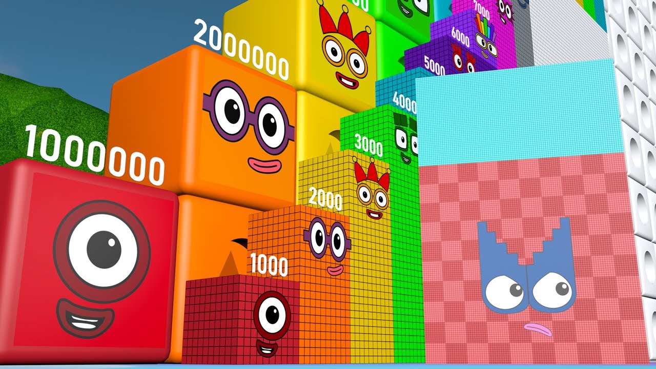 Numberblocks Puzzle Step Squad 150 150,000 to 15,000,000 MILLION ...