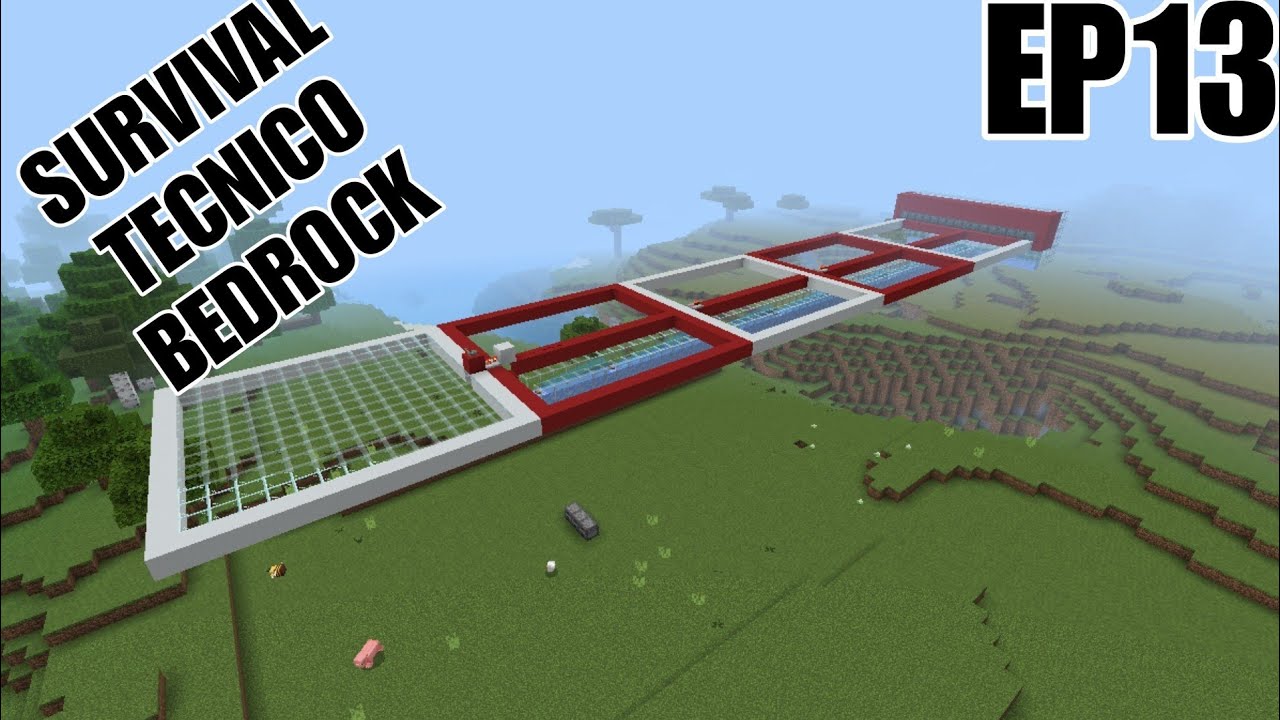 GRANJA DE BLOQUES DE GRAVEDAD GRAVA Y HORMIGON SURVIVAL TECNICO BEDROCK ...