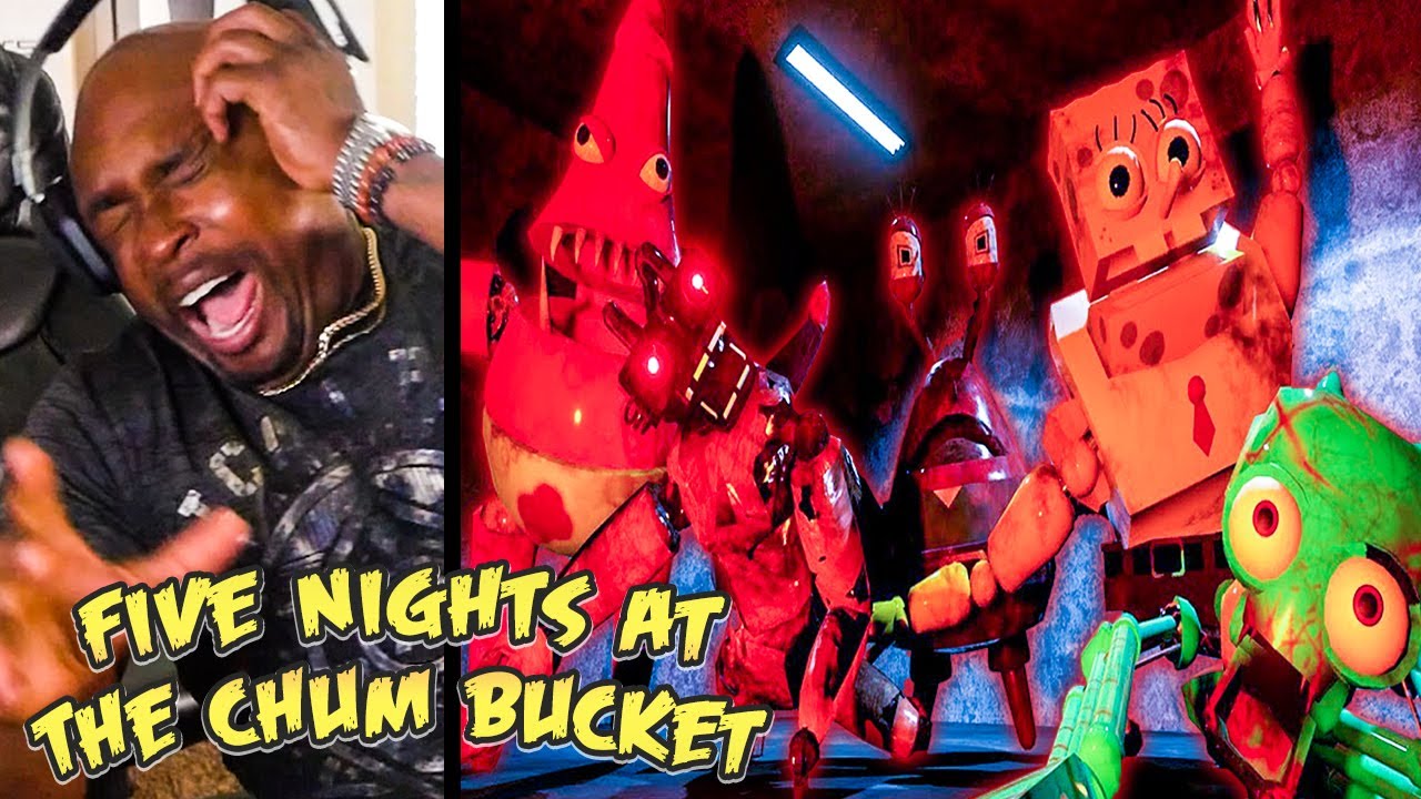 Spongebob Meets Freddy Fazbear - Five Nights At the Chum Bucket - YouTube