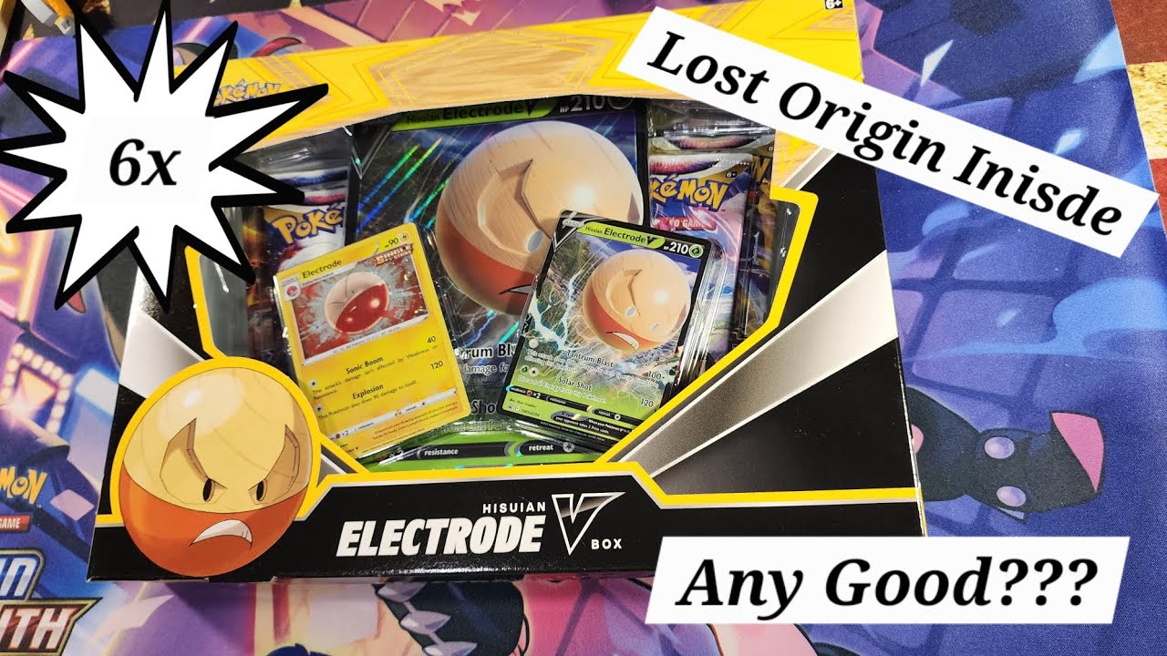 Pokemom Electrode V Box - What's Inside? - YouTube