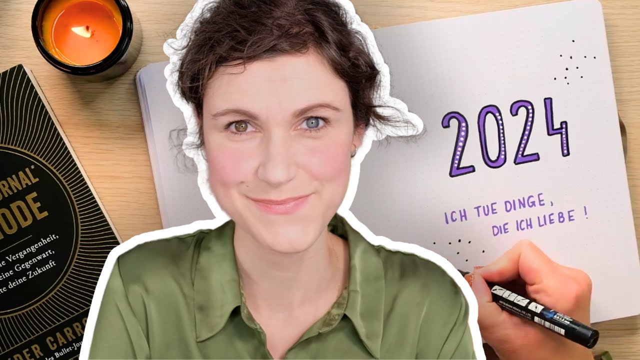 2024 Bullet Journal - SETUP mit Reflexion nach RYDER CARROLL - YouTube