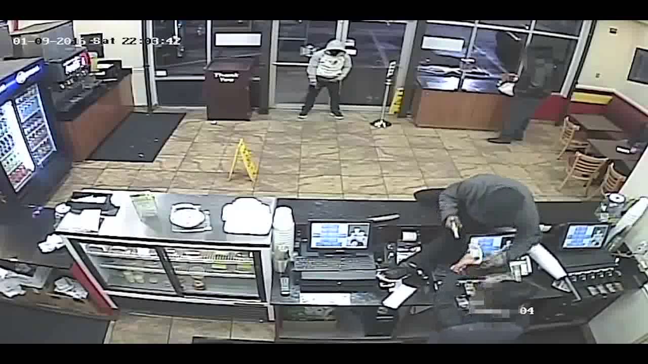 Armed Robbery CCTV Footage |4K Security Cameras Los Angeles - YouTube