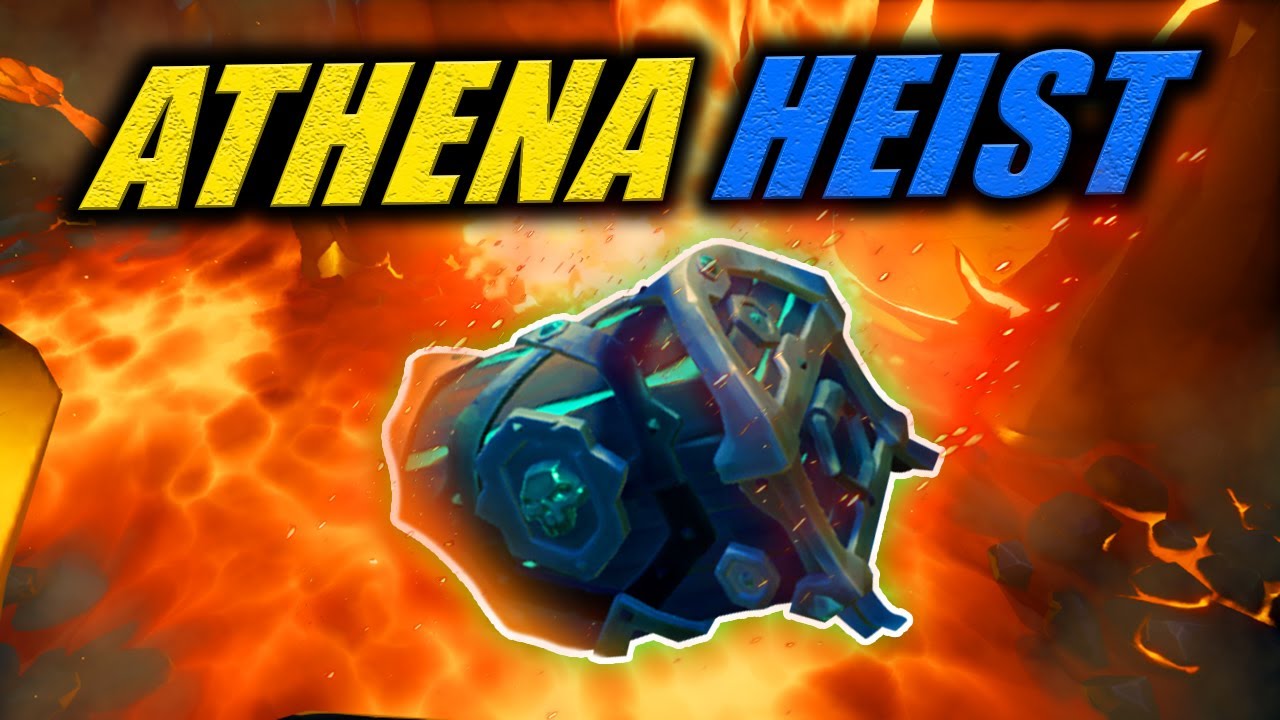 WE LOST OUR ATHENA CHEST IN A VOLCANO (Sea Of Thieves PVP Funny Moments ...