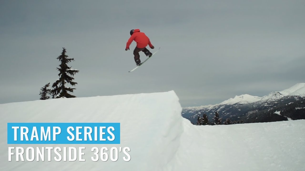 Snowboard Tramp Series - Ep. 22: Frontside 360's - YouTube