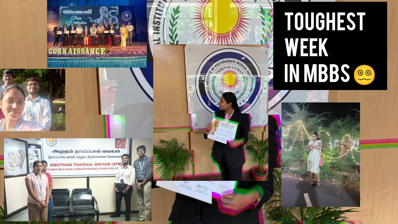 Toughest week in medical college 😵‍💫Jipmer CONNAISSANCE,Pathology quiz ...