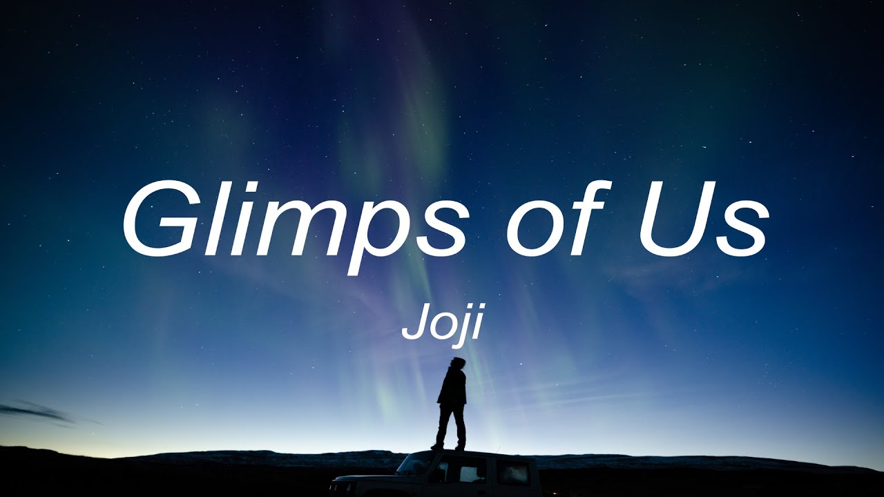 Joji - Glimpse of Us (Lyric Video) - YouTube
