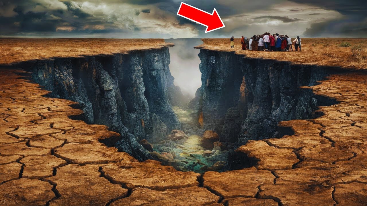 Massive rift that will divides African into two continent! - YouTube