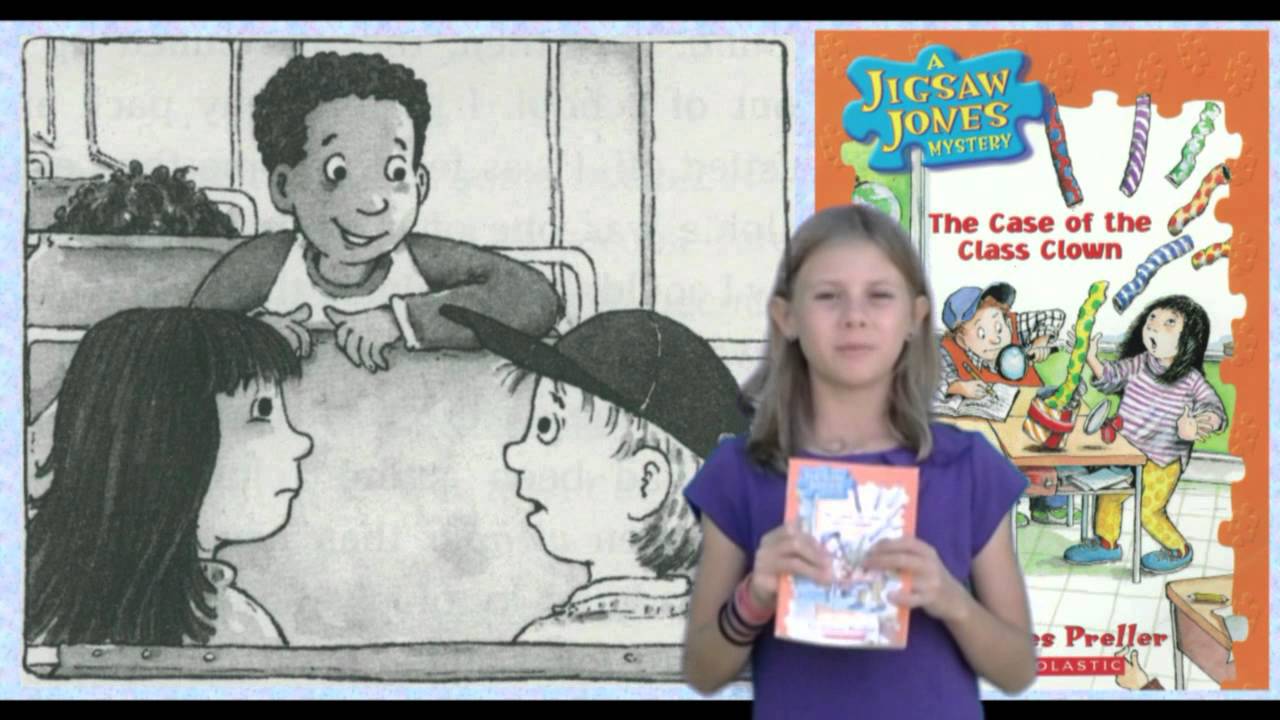 Trinity book report video Jigsaw Jones The case of the class clown ...