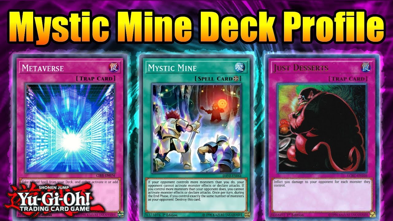 Yu-Gi-Oh! Mystic Mine Deck Profile June 2019 - YouTube