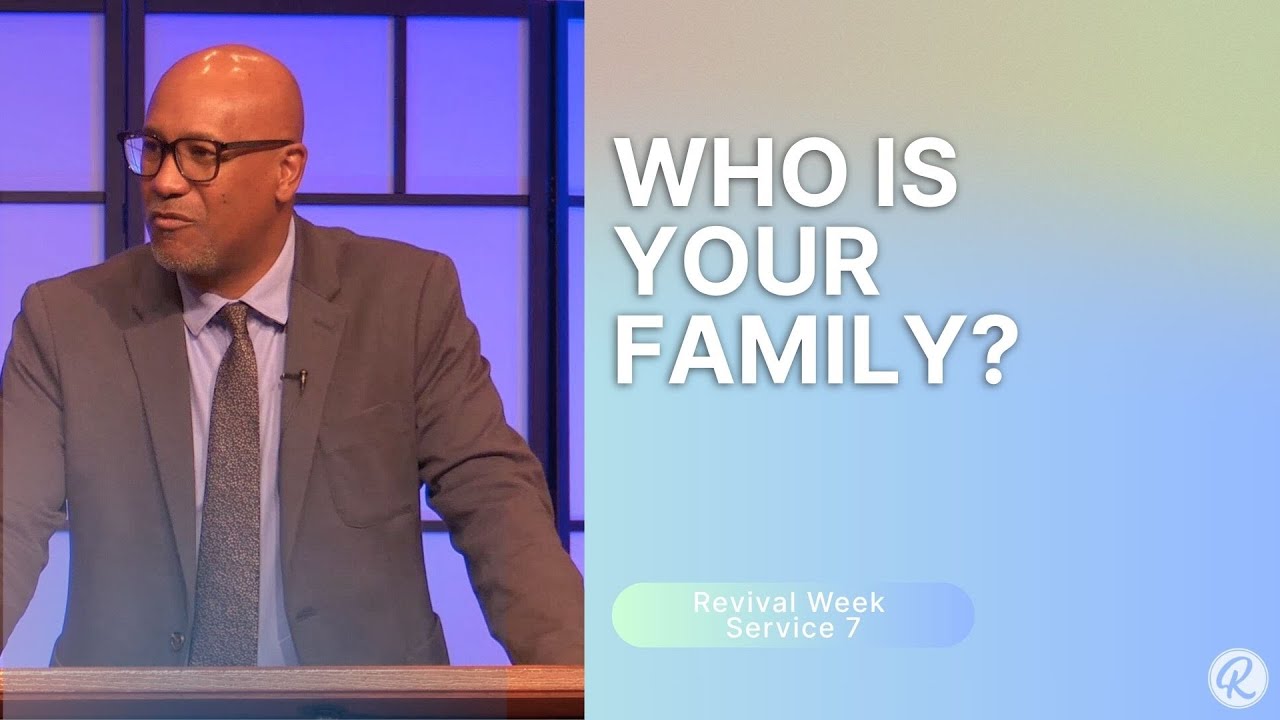 Who Is My Family? | November 14, 2025 | Rev. Dr. Stuart Williams ...