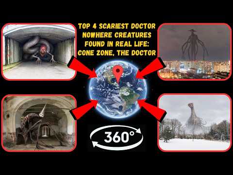 Video 360°: Top 4 Scariest Doctor Nowhere Creatures Found in Real Life: Cone Zone, The Doctor