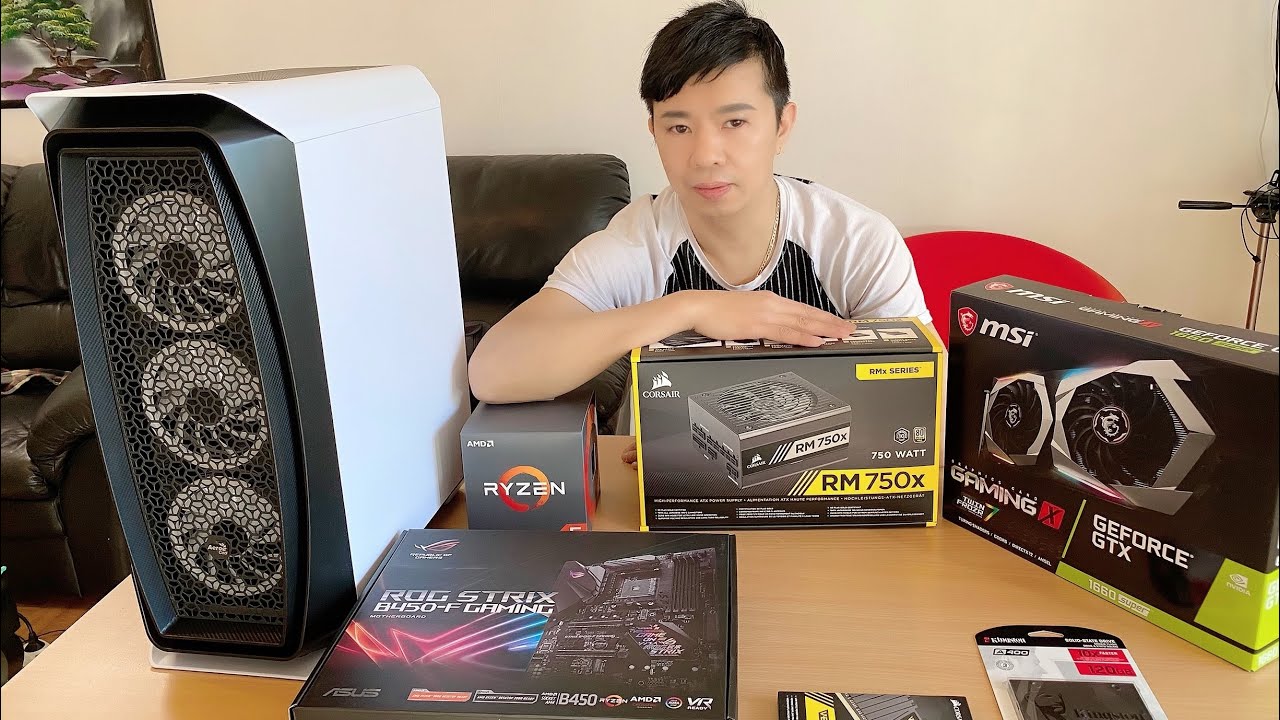 Hướng Dẫn Tự Lắp Ráp Bộ Máy Vi Tính ASUS AMD RyZen I7, Chia Sẻ Mọi Chi ...