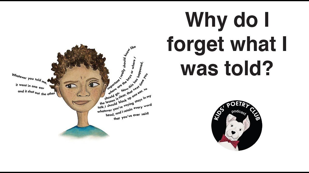 Poems for Kids: Between My Ears - YouTube