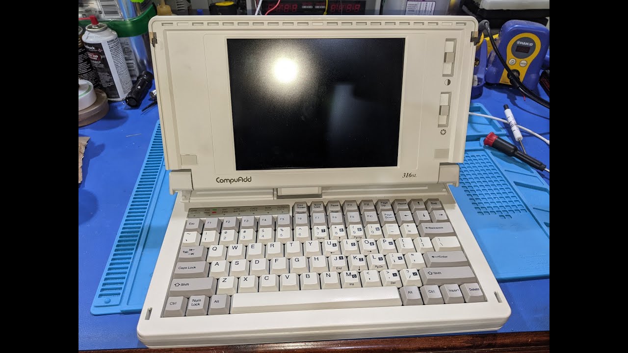 CompuAdd 316SL Restoration and repair - YouTube