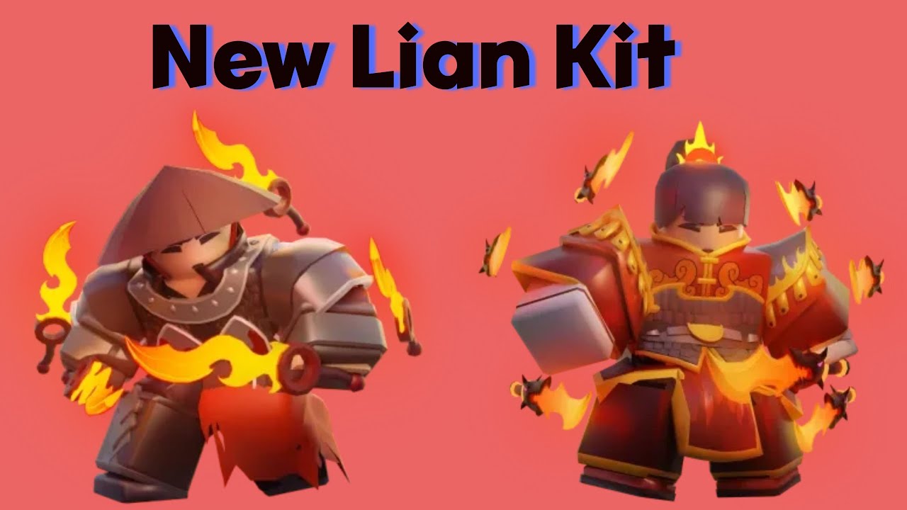 (Roblox Bedwars) New Lian Kit Review 🐉🔥 - YouTube