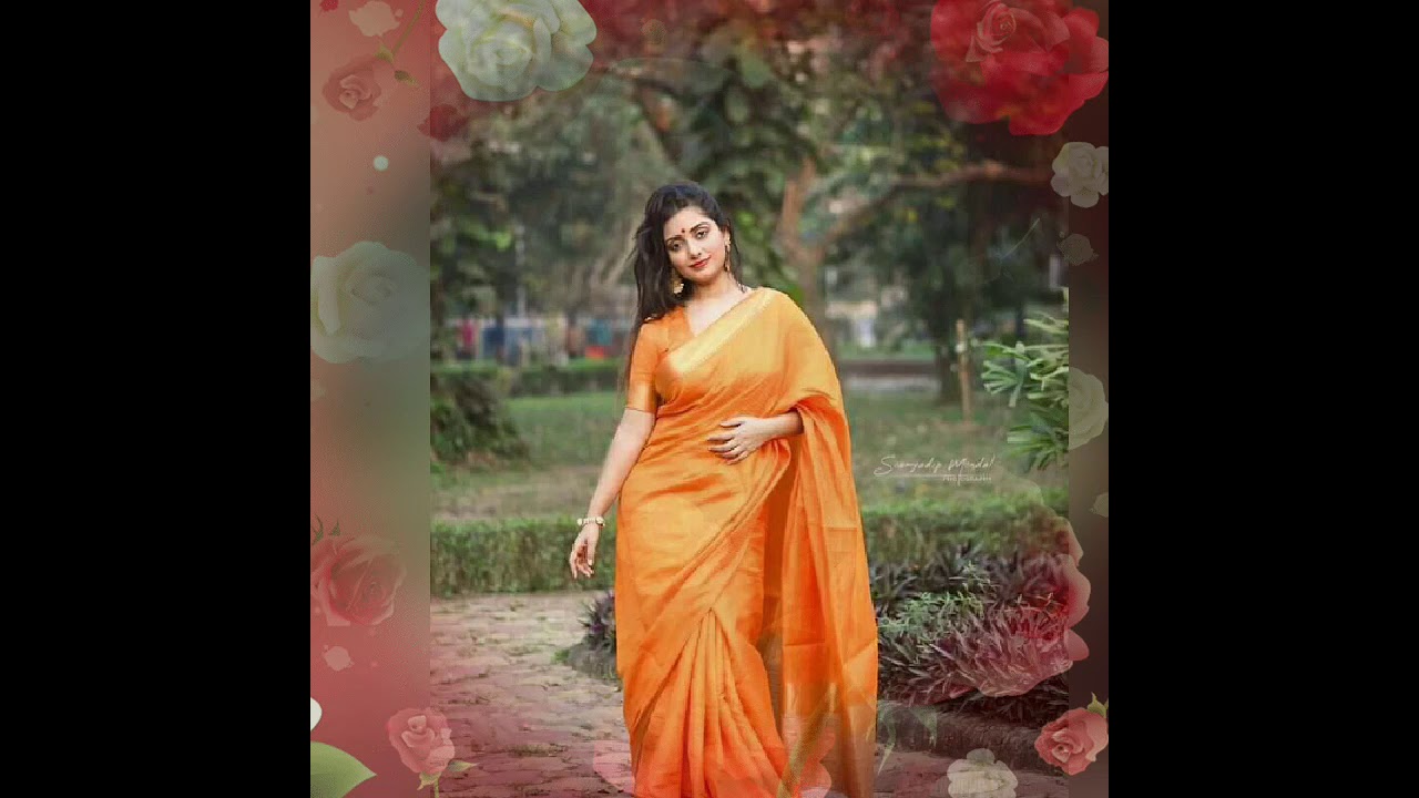 Rupsha Saree video ♡ rupsa saha beautiful saree video ♡♡♡♡ ardhendu