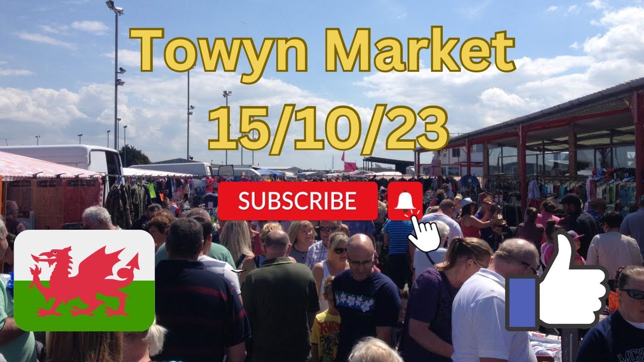 TOWYN MARKET | TIR PRINCE | TOWYN WALKABOUT | - YouTube