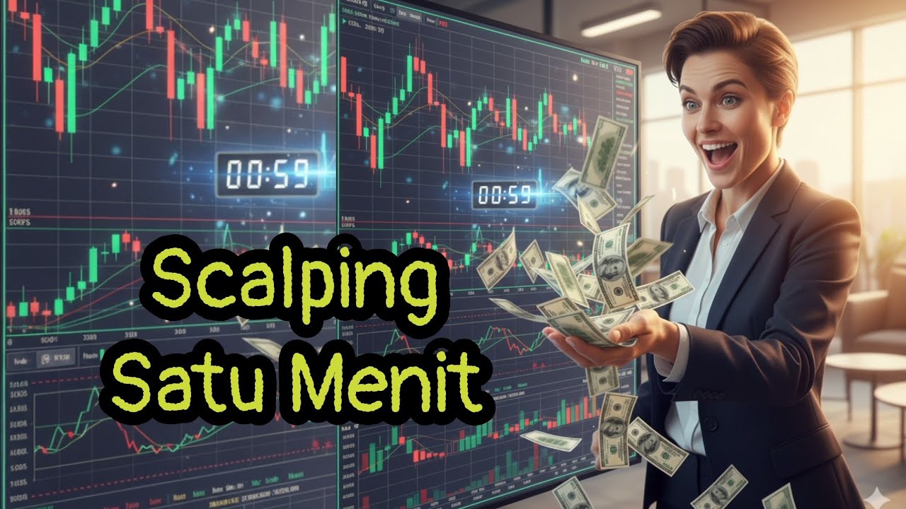 Trading Scalping Satu Menit Favorit Time Frame - YouTube