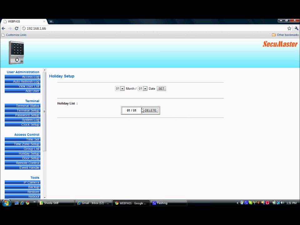 SecuMaster WebPass Web Software-03 - YouTube