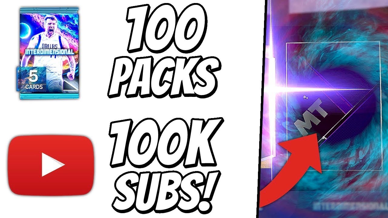 100 Packs for 100,000 Subscribers - YouTube