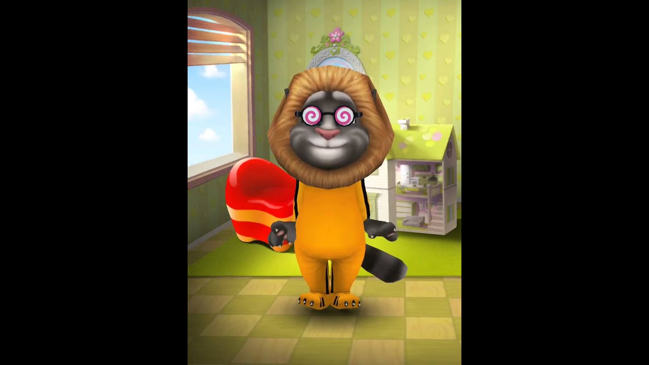 [My Talking Tom] Falling down dance - YouTube