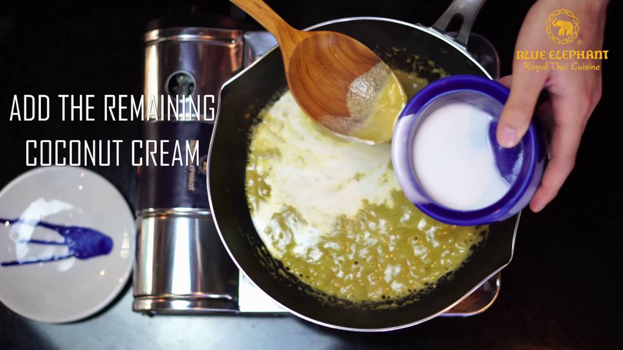 Thai Chicken Green Curry - Blue Elephant Cooking Set - YouTube