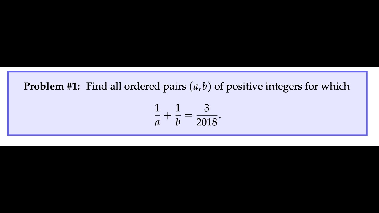 A number theory problem from Putnam. #numbers #numbertheory #putnam ...