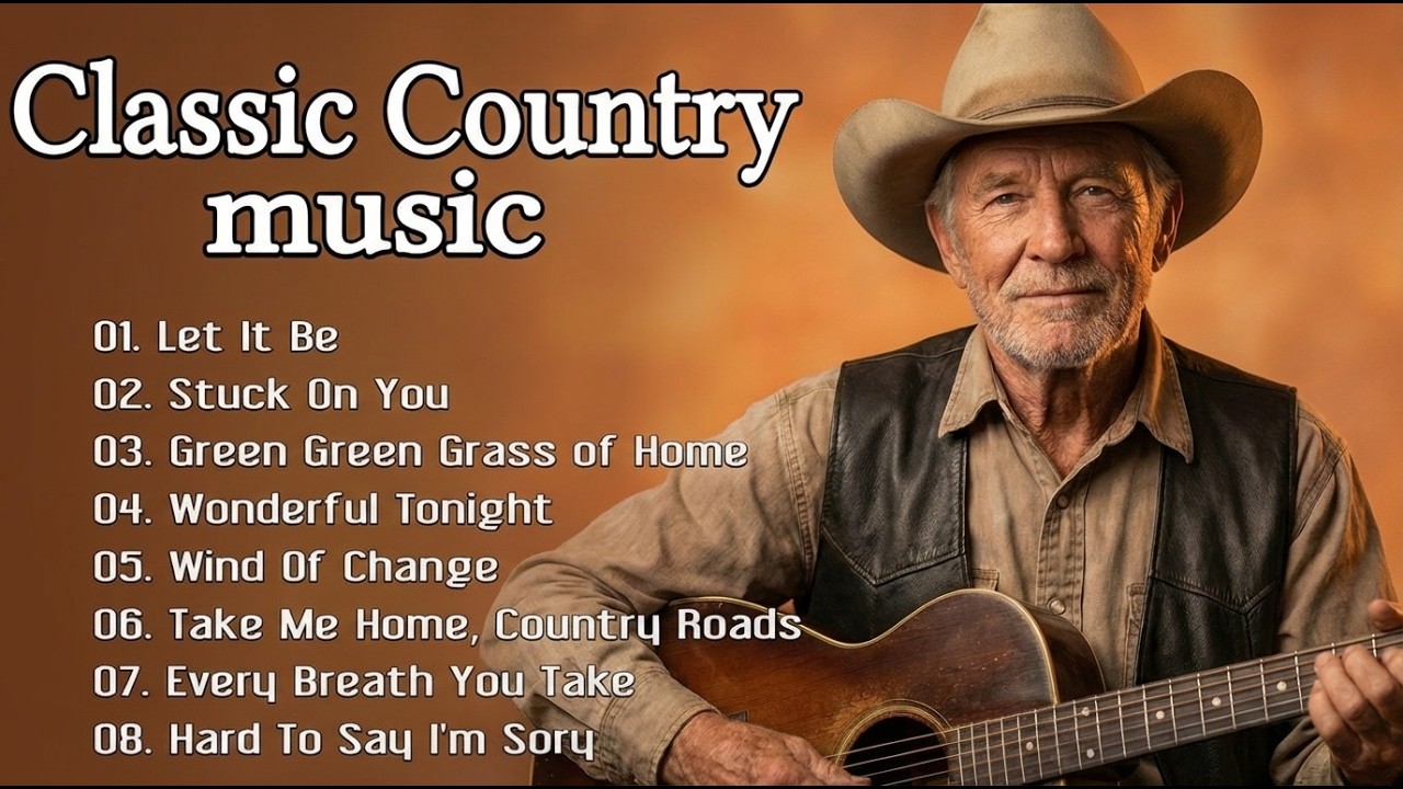 Timeless Country Love Songs 60s 70s 80s – Let It Be, Stuck On You ...