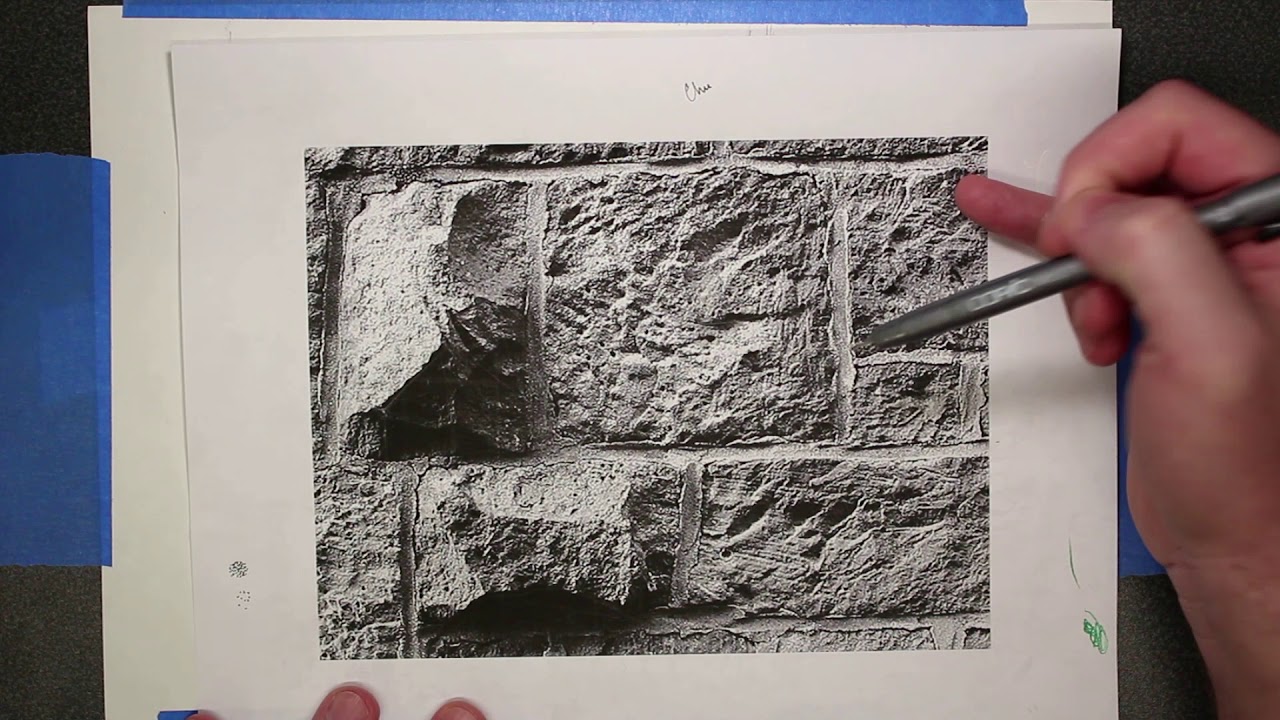 Brick Wall Texture With Pen Part 11 - YouTube