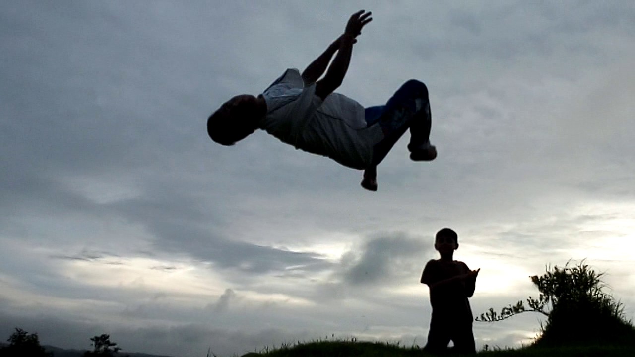 Smit Parkour Back flip Training - YouTube