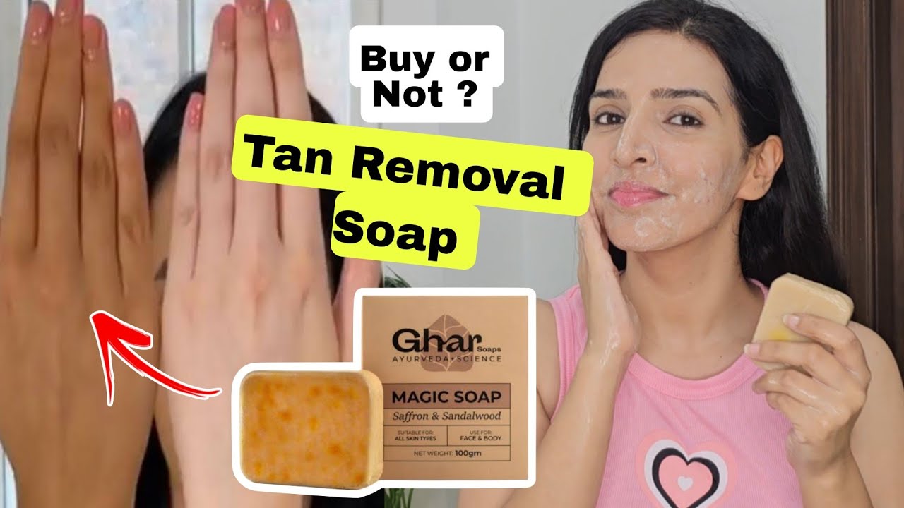Tan Removal Soap ‼️ Ghar soap Magic Soap for 20 days 😲 Shocking Results ...