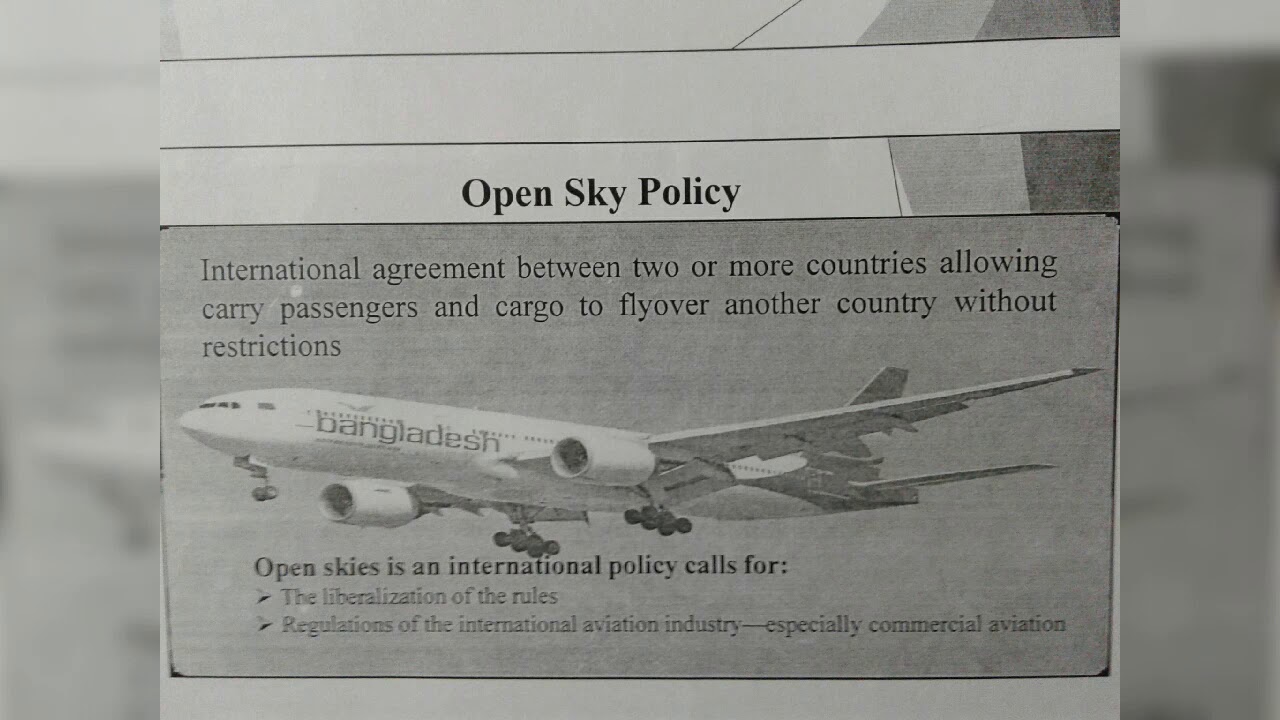 open sky policy - YouTube