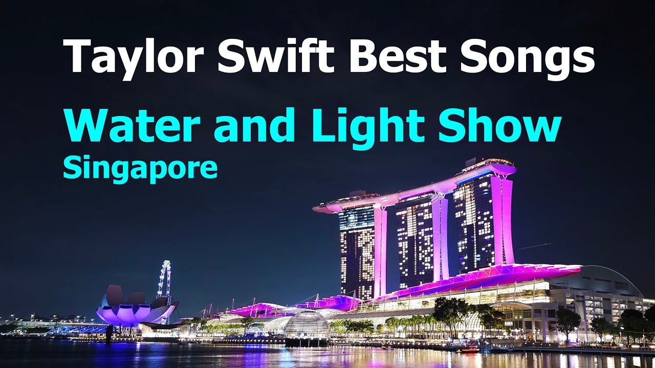 Taylor Swift The Eras Tour Singapore 2024 MBS Fountain Full Show - YouTube