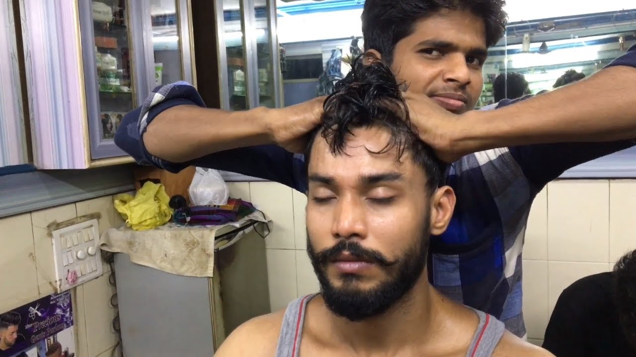 Young Indian Barber Head And Upper Body Massage Asmr Youtube