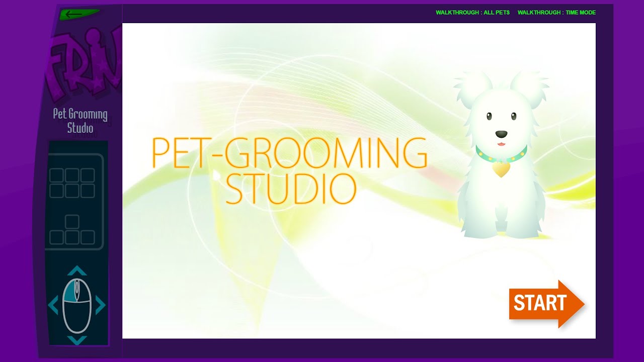 FRIV CLASSIC GAMES | Pet Grooming Studio - YouTube