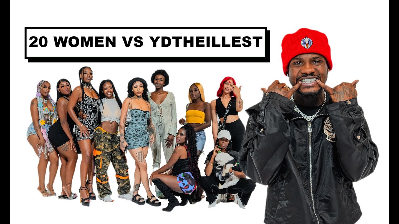 VOODOO XKLUSIVE: 20 WOMEN VS 1 RAPPER YDTHEILLEST HOSTED BY ...