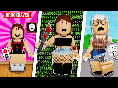 CICLO DE VIDA DA HACKER JENNA | Brookhaven🏡 RP Historinhas no Roblox