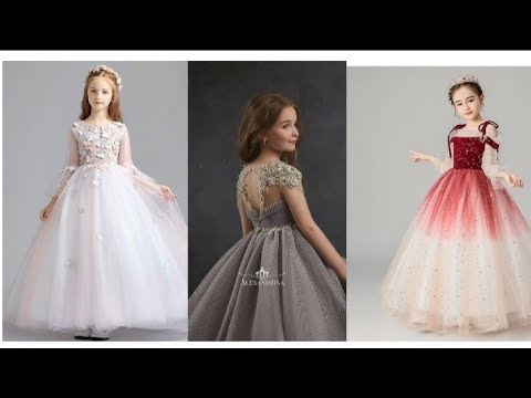 party frock for kids |party wear pretty collection for kutties| wedding ...