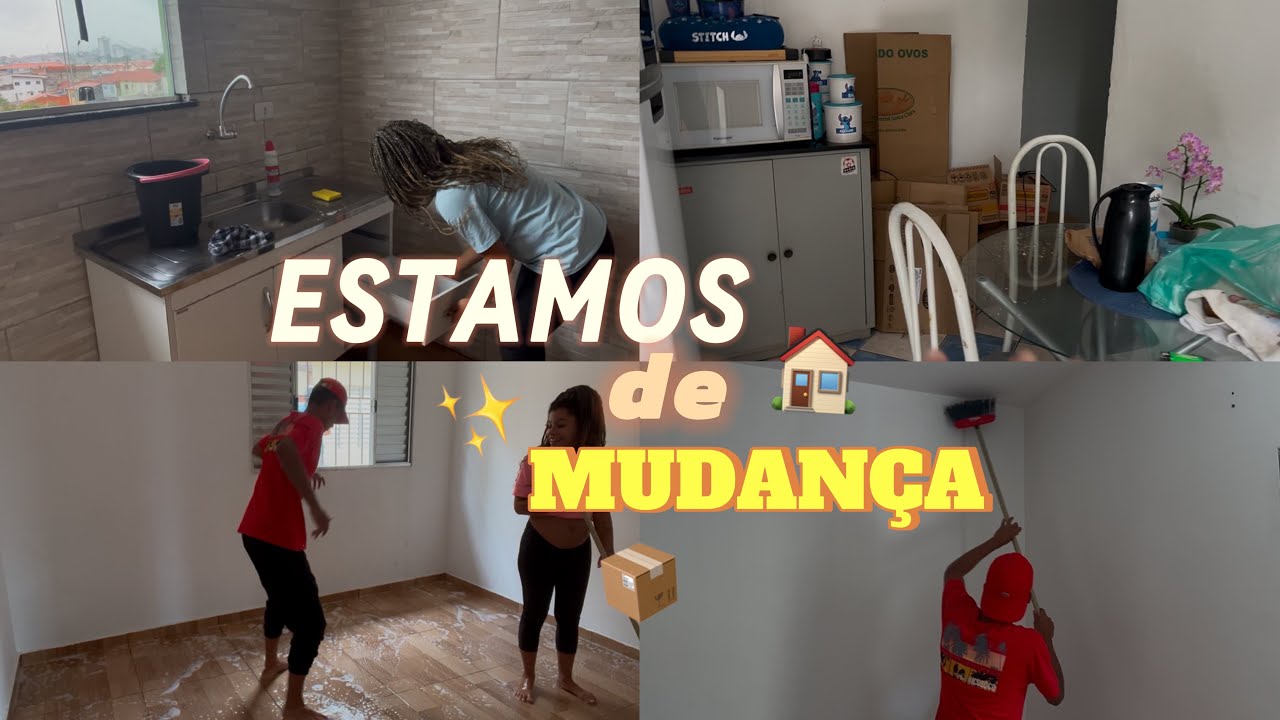 MUDAMOS PARA UMA NOVA CASAAA 🏠🙏🏽💖 (essa casa e muito maior que a antiga ...