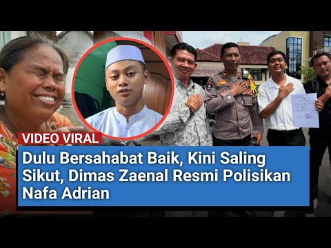 Dimas Zaenal Resmi Melaporkan Nafa Adrian ke Polisi Atas Dugaan Penghinaan Terhadap Lek Damis Ibunya