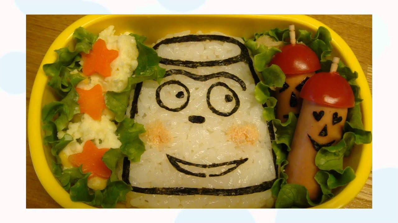 Characters bento part.1 - YouTube
