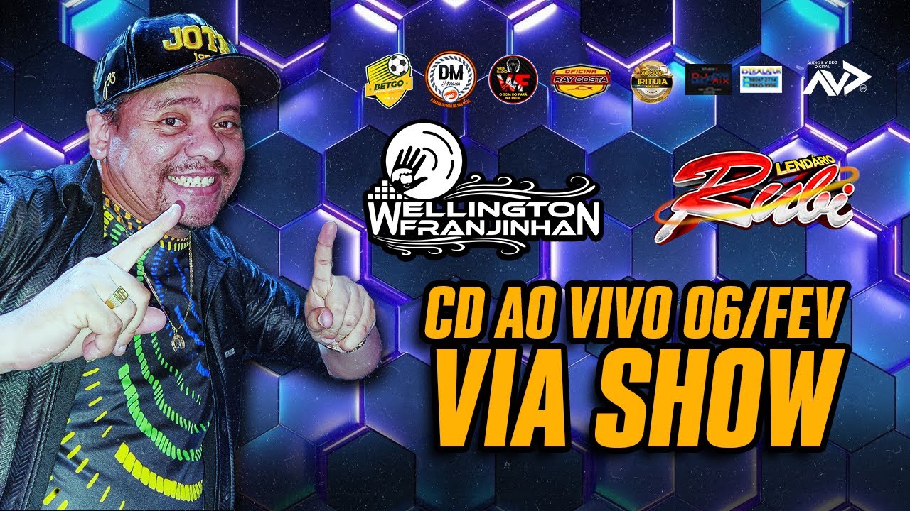 DJ WELLINGTON FRANJINHA - AO VIVO NA VIA SHOW 06 FEV - YouTube