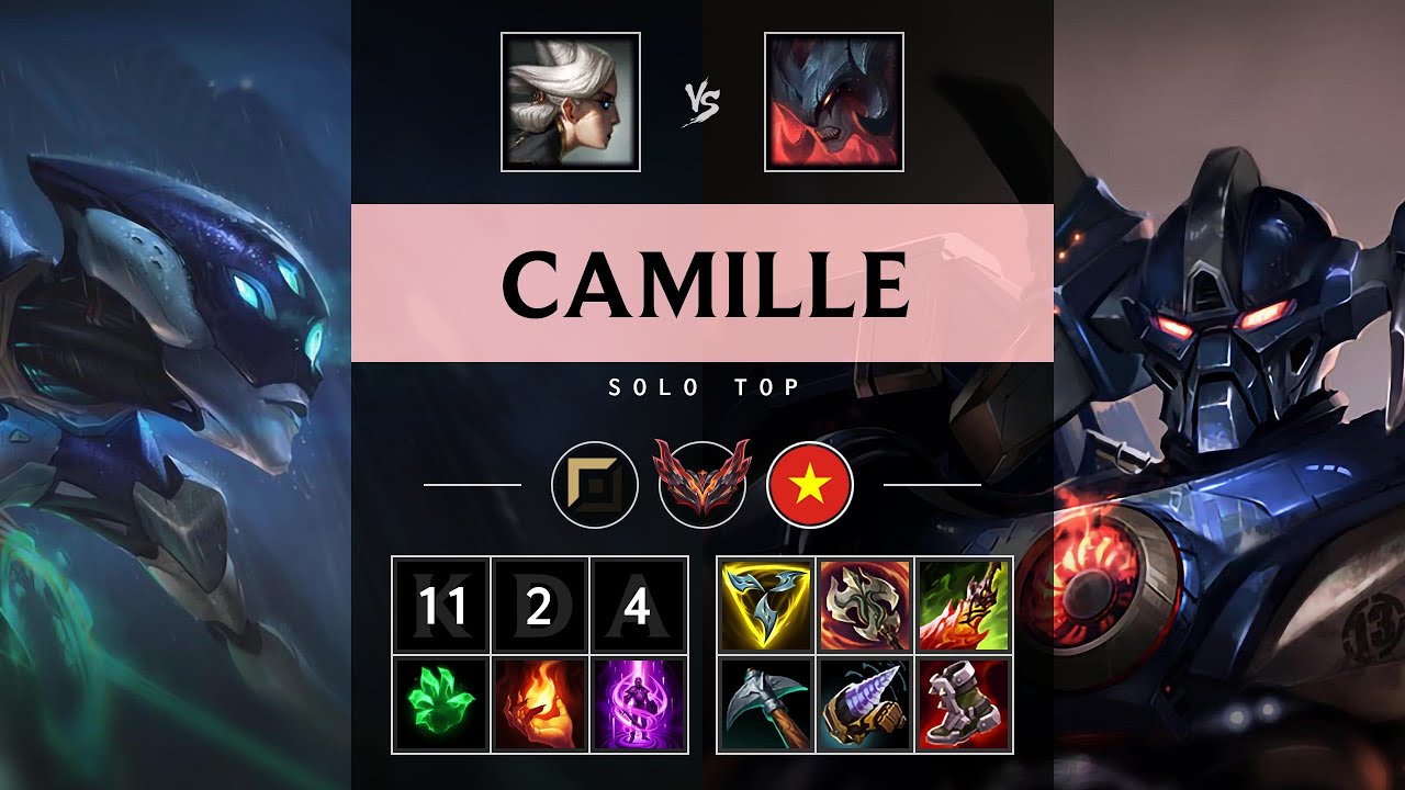 Camille Top vs Aatrox: Triple Kill, Dominating - VN Grandmaster Patch ...