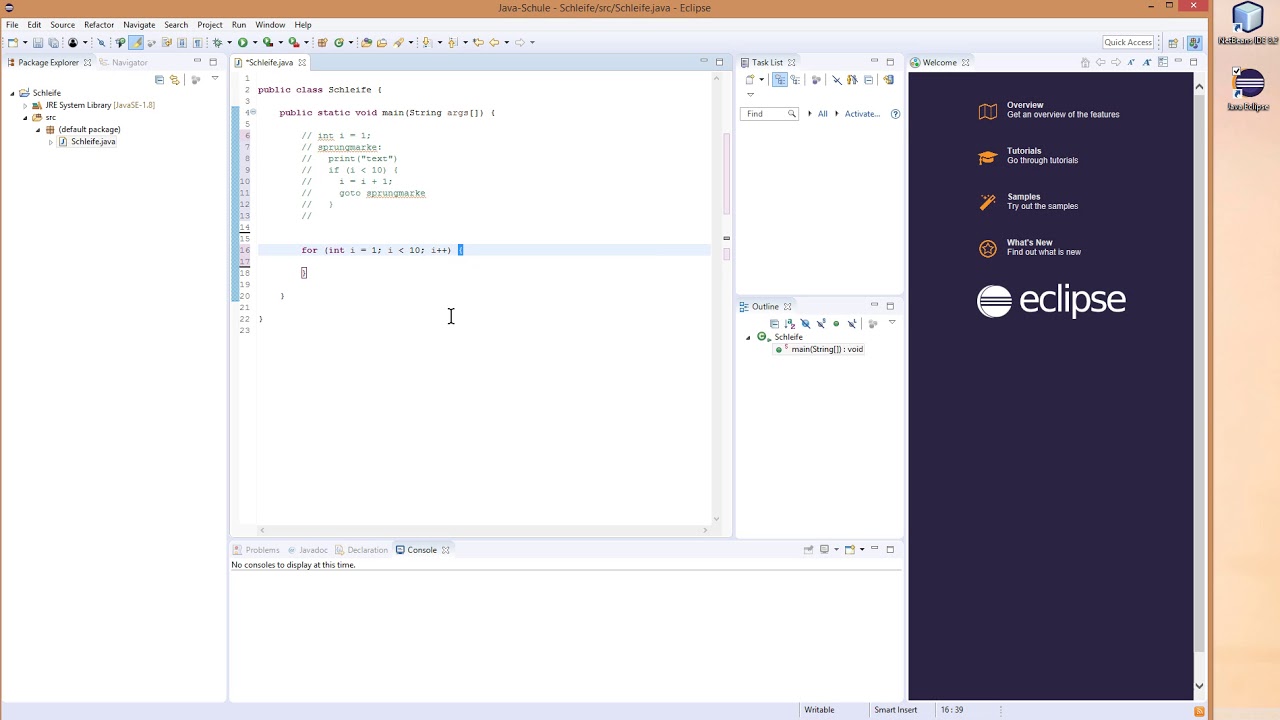 Java Folge 6 Schleifen - YouTube