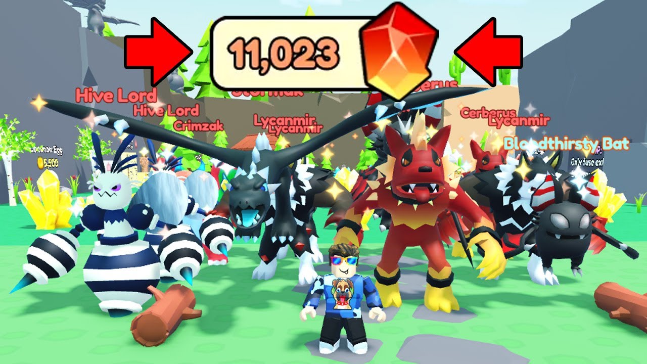 Spending 11000 Mythical Stones And Upgrading Everything In Roblox ...