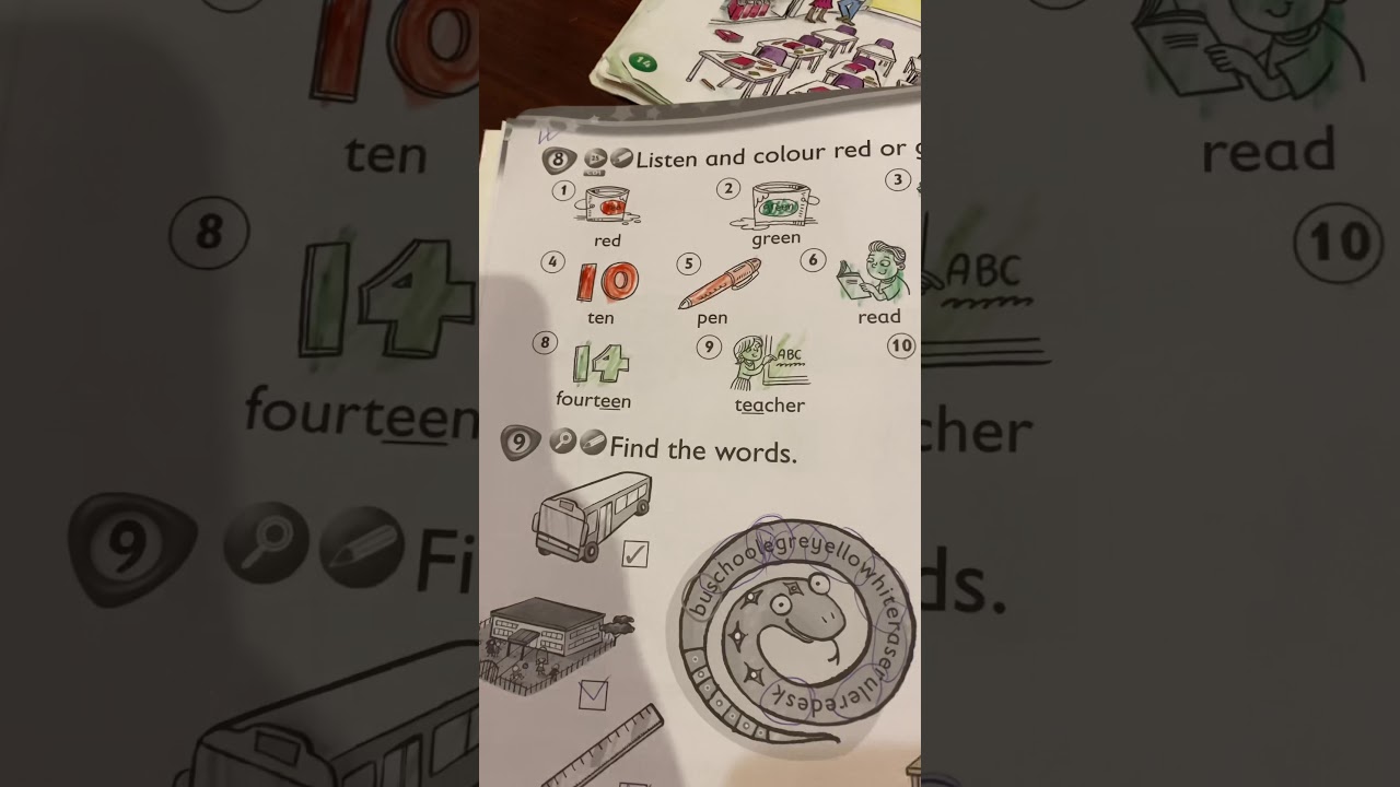 Kids box 2/Activity book/p.14./19.10.20 - YouTube