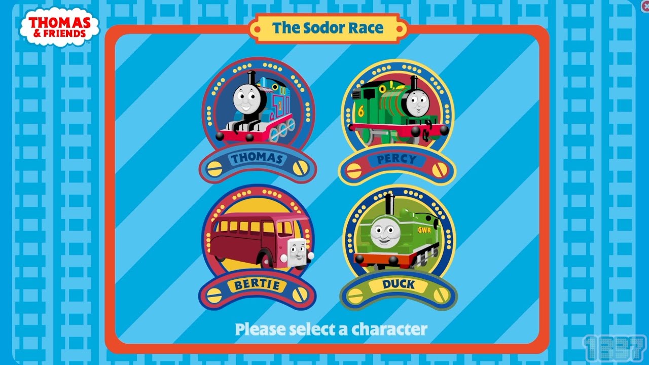 Thomas & Friends The Sodor Race - English Cartoon Edicational Game ...