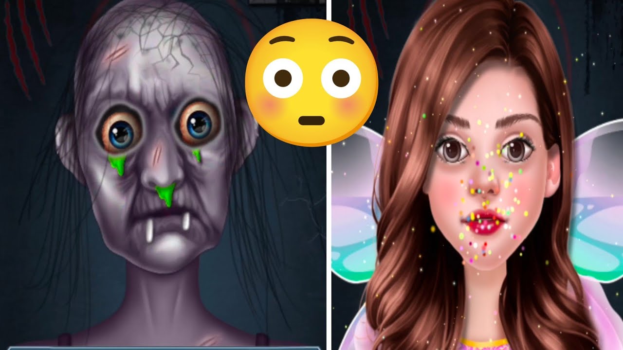 Horror fantasy transformation from Zombie to beautiful Queen girl ...