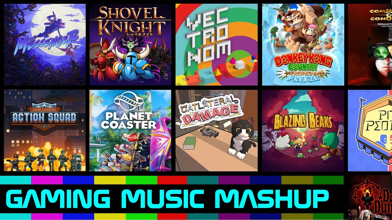 Gaming Music Mashup №5 🕹️🎵 🔥 ️ (Synthwave, Retro, Chiptune, EDM ...